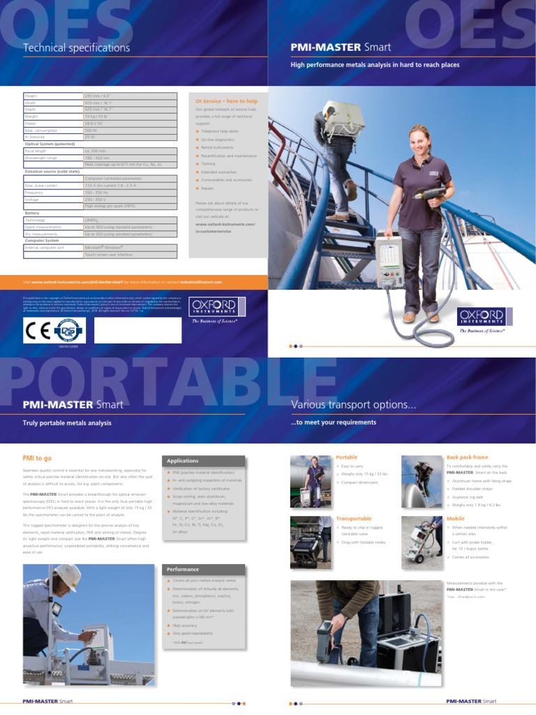 Pmi Master Smart Brochure en Us | PDF | Steel | Metals