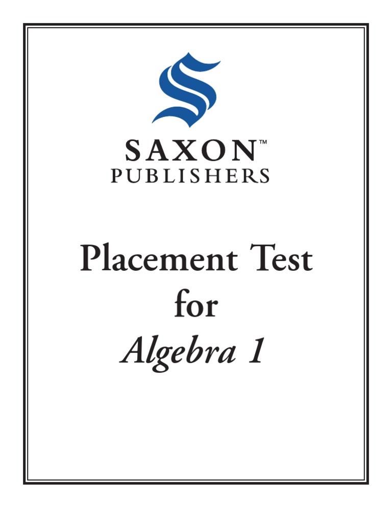 A1 Placement | PDF | Fraction (Mathematics) | Geometry