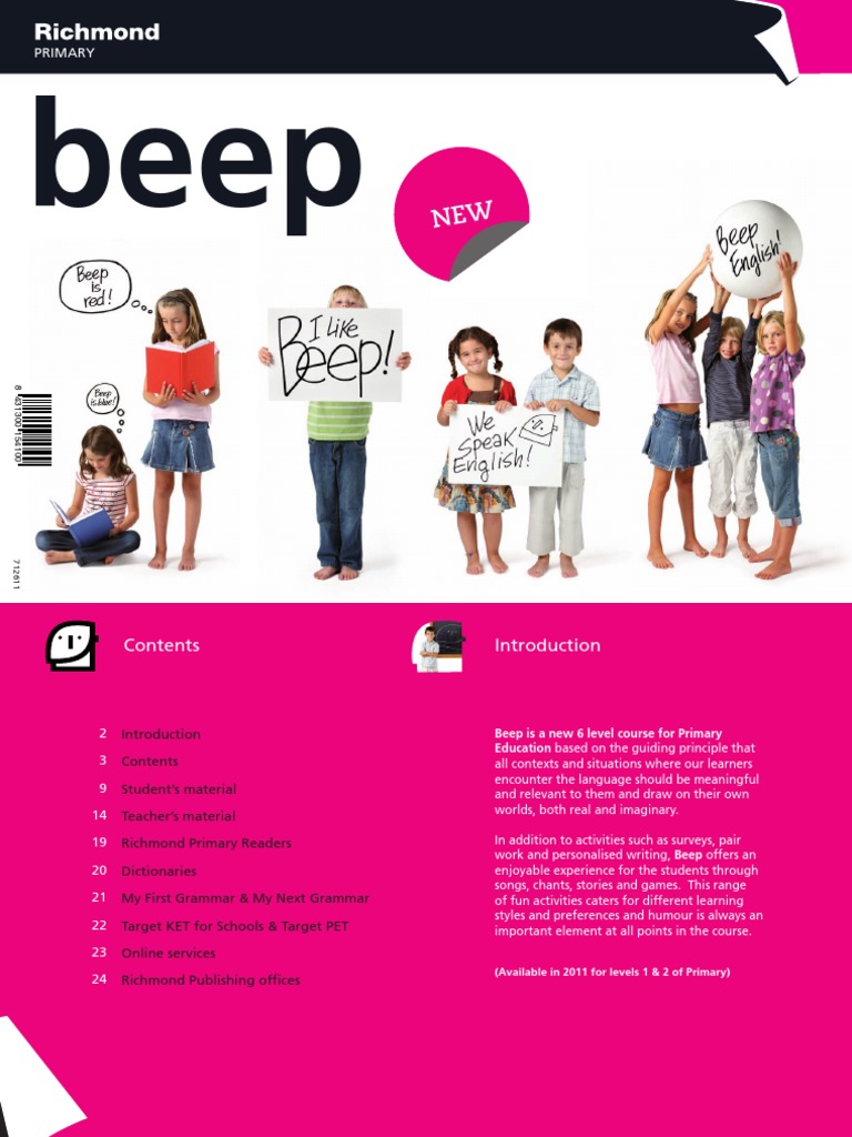 Beep | PDF | Classroom | Languages