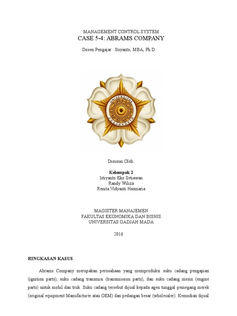 Ringkasan Kasus Abrams Fix | PDF