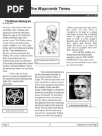 Scout Monologue Final | PDF | To Kill A Mockingbird | Violence