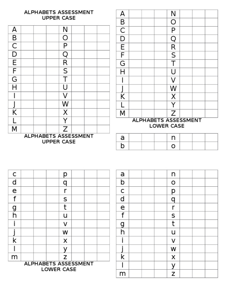 Alphabets Record | PDF