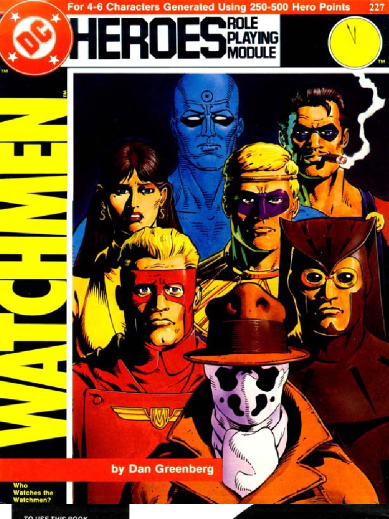 DC Heroes RPG - Who Watches The Watchmen | PDF