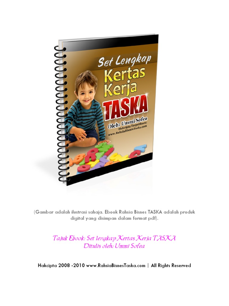 Set Kertas Kerja TASKA Lengkap | PDF