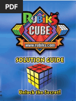 3X3 Rubik Solution Guide | PDF