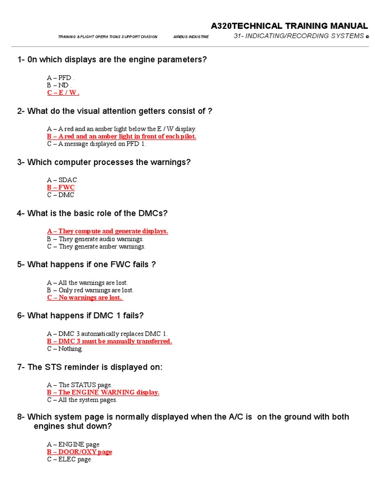 31 Indicating Recording Systems | Download Free PDF | Aviation | Aircraft