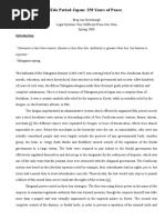 Decline of the Tokugawa Shogunate | PDF | Shogun | Feudal Japan