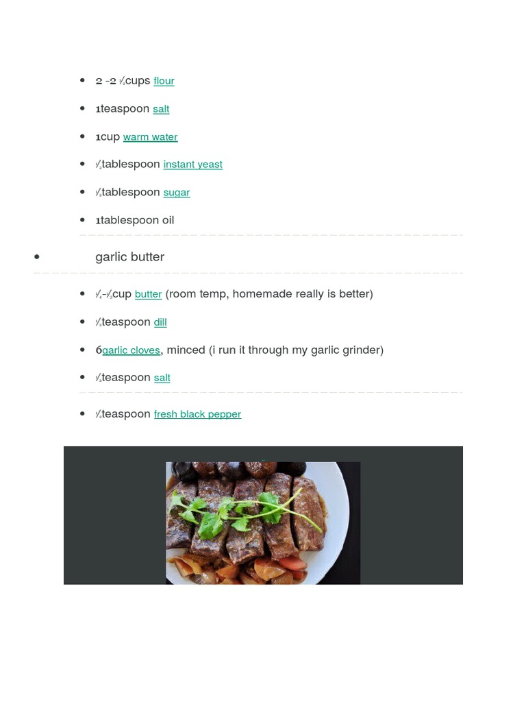 2 - 2 Cups 1 Teaspoon 1 Cup Tablespoon Tablespoon 1 Tablespoon Oil | PDF