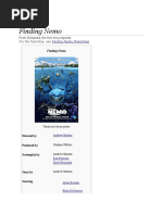 Finding Nemo Script | PDF | Nature