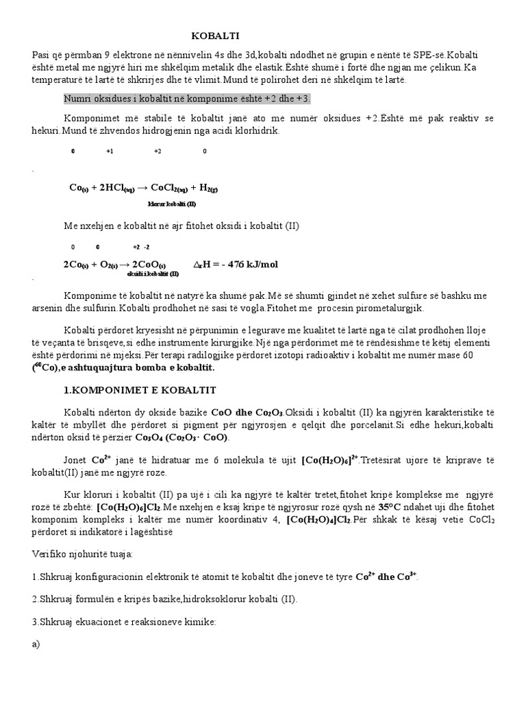 KOBALTI | PDF