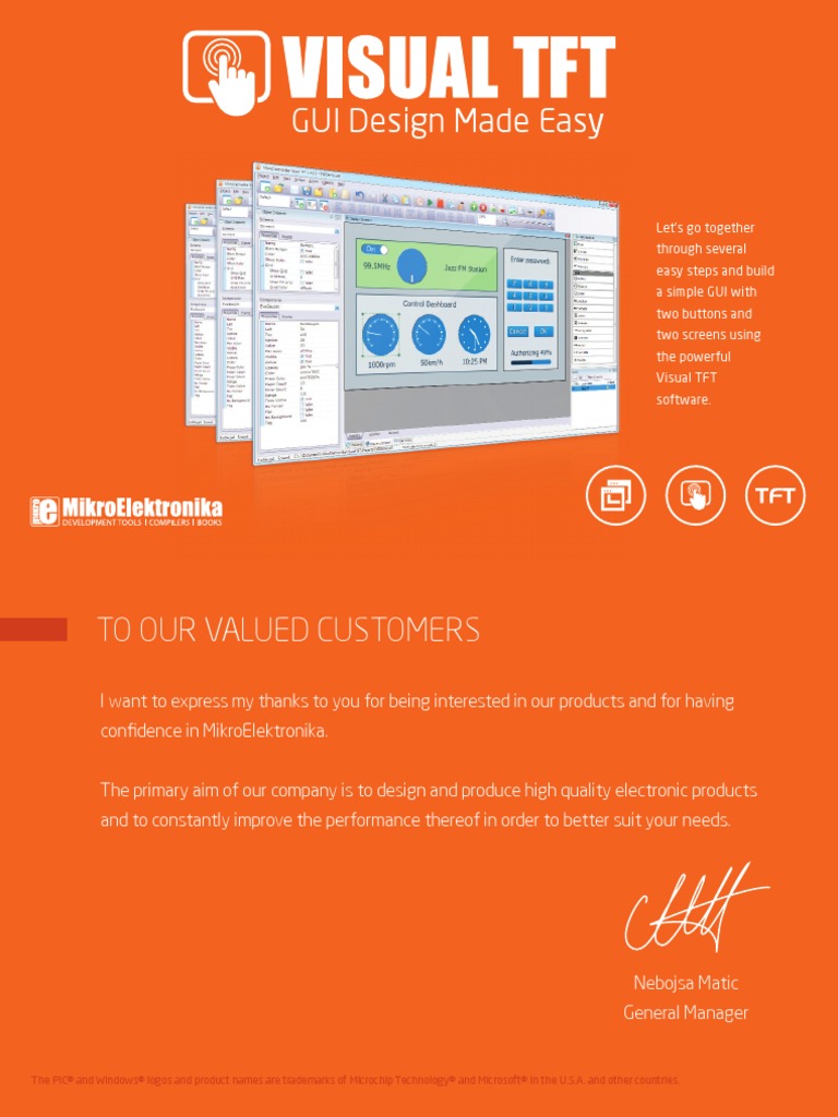 Visual TFT Guia de Uso | PDF | Pic Microcontroller | Button (Computing)