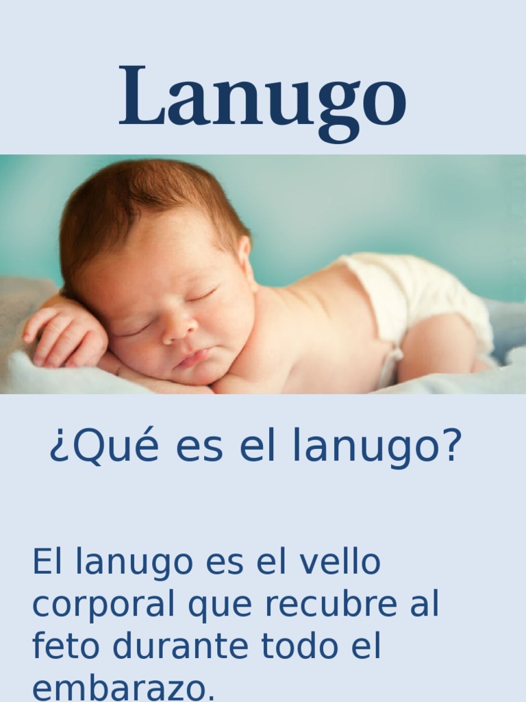Lanugo | PDF | Artes del Lenguaje y Comunicación | Estudios de idiomas ...