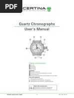 Citizen Instruction Manual B612 | PDF | Watch | Rechargeable Battery