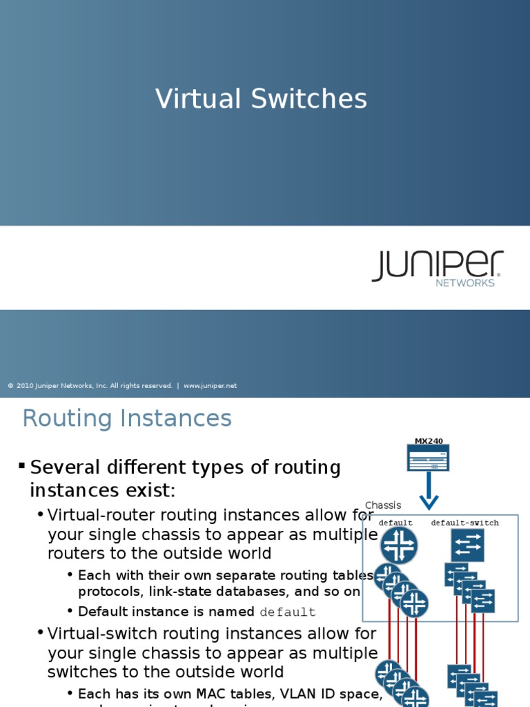 Virtual Switches | PDF | Network Switch | Routing