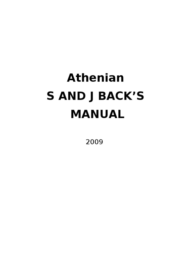 S and J Back Manual | PDF | Quarterback | Ball Games