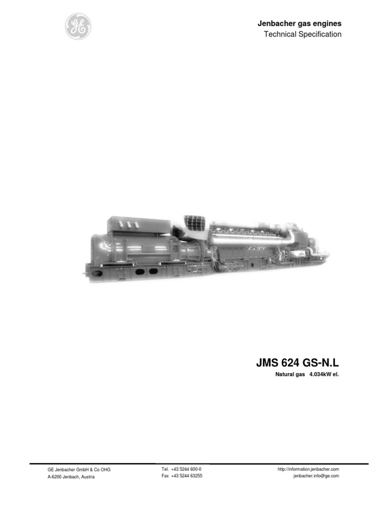 J624 G01 6300V | PDF | Engines | Internal Combustion Engine