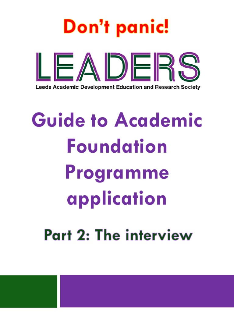 Leaders Guide To AFP Applications 2-2 | PDF | Interview | Statistics