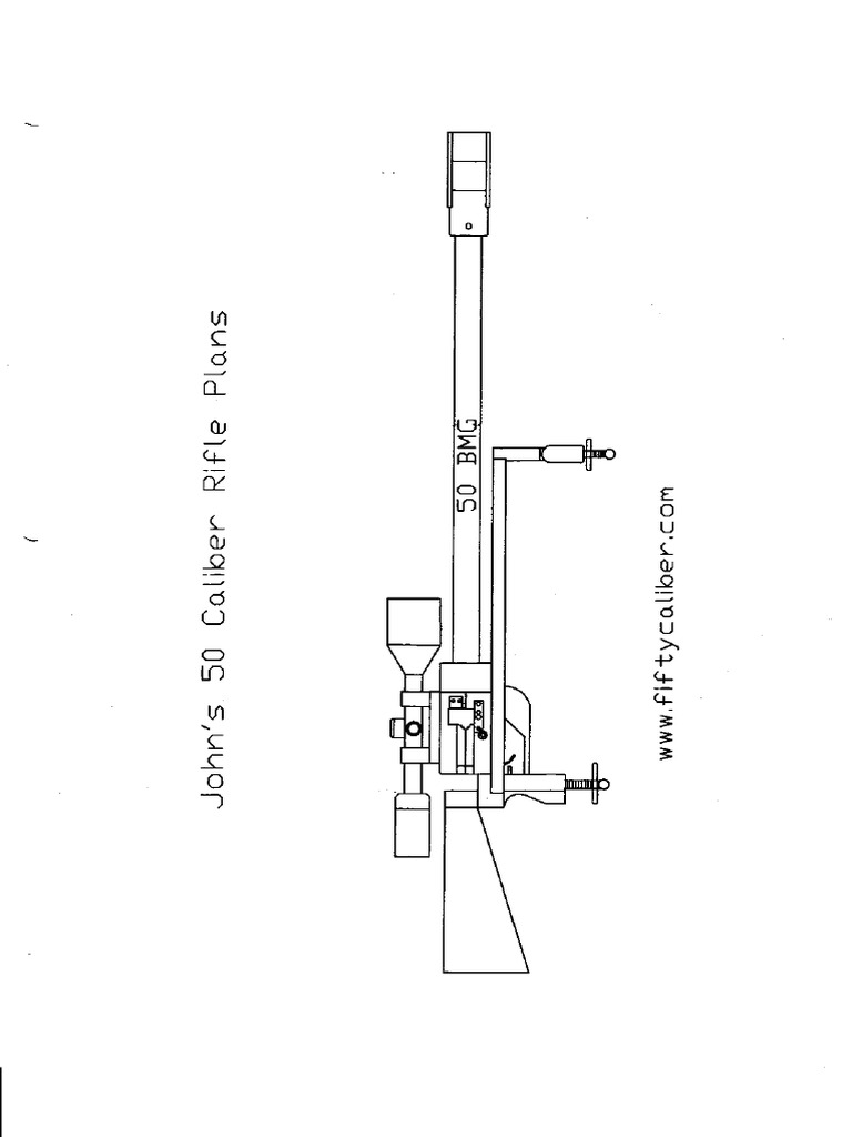 John's .50 Caliber Plans | PDF | Military Technology | Tools