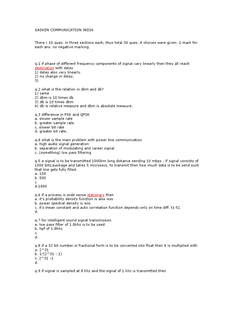 SASken - Ques | PDF | Osi Model | Subroutine