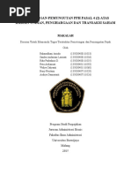 Surat Edaran Dirjen Pajak Nomor - SE - 24 - PJ - 2018 | PDF