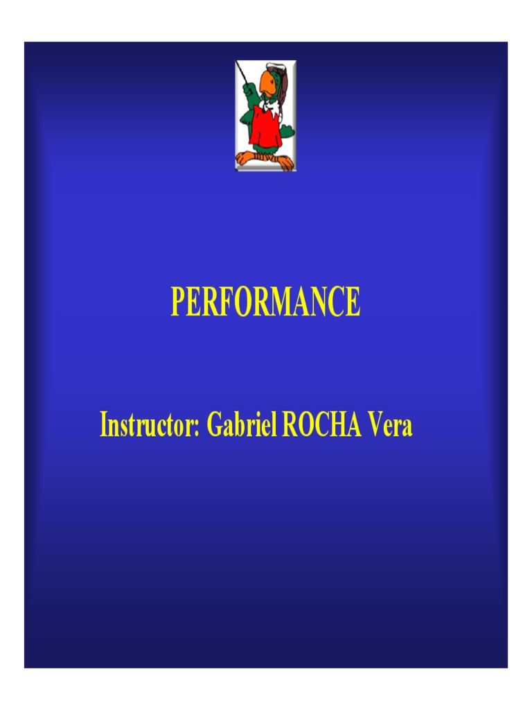 Aero - 3 - Performance El Despegue 3 | PDF | Quitarse | Avión