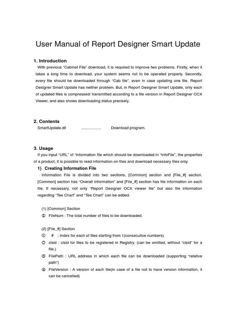 Report Designer Manual - 15.SmartUpdate | PDF | Computer File | Utility ...