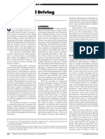 Diabetes and Safe Driving Guidelines | PDF | Hypoglycemia | Diabetes