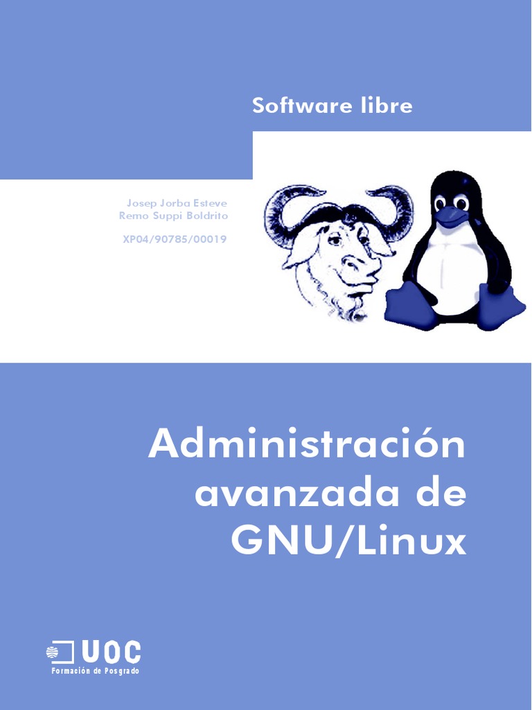 Administración Avanzada de Gnu Linux | PDF | Software libre | Unix