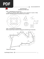 60 Dibujos y Proyectos de Práctica en AutoCAD 2D y 3D | PDF | Cad automático | Diseño asistido ...