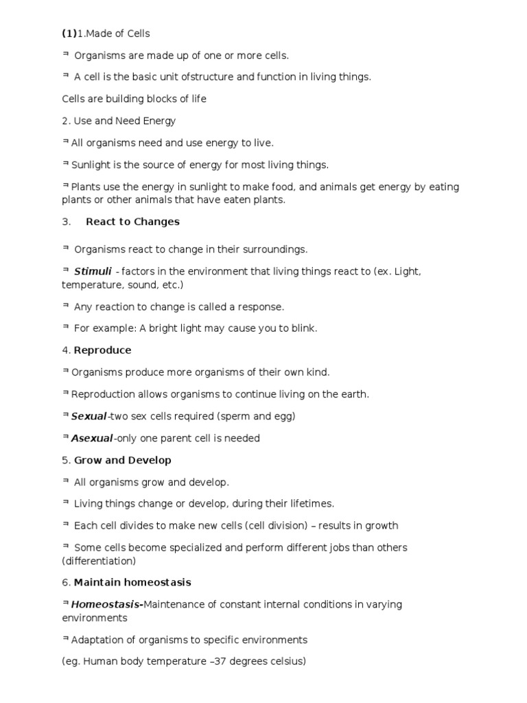 Biological Science | PDF | Organisms | Cell (Biology)