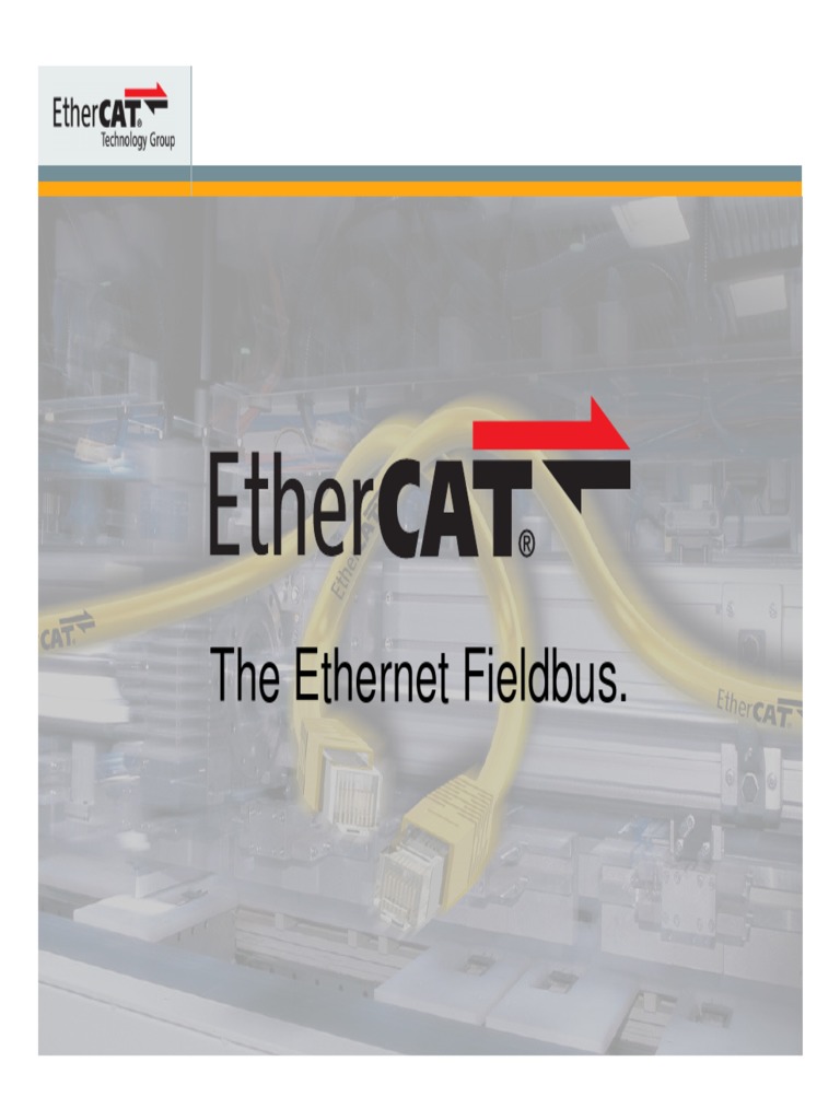 Ethercat Introduction Pdf Network Topology Ethernet