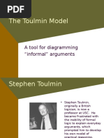 Examples of the Toulmin Model | PDF | Argument | Epistemology