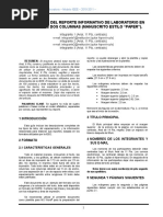 Guía de Formato IEEE para Informes | PDF