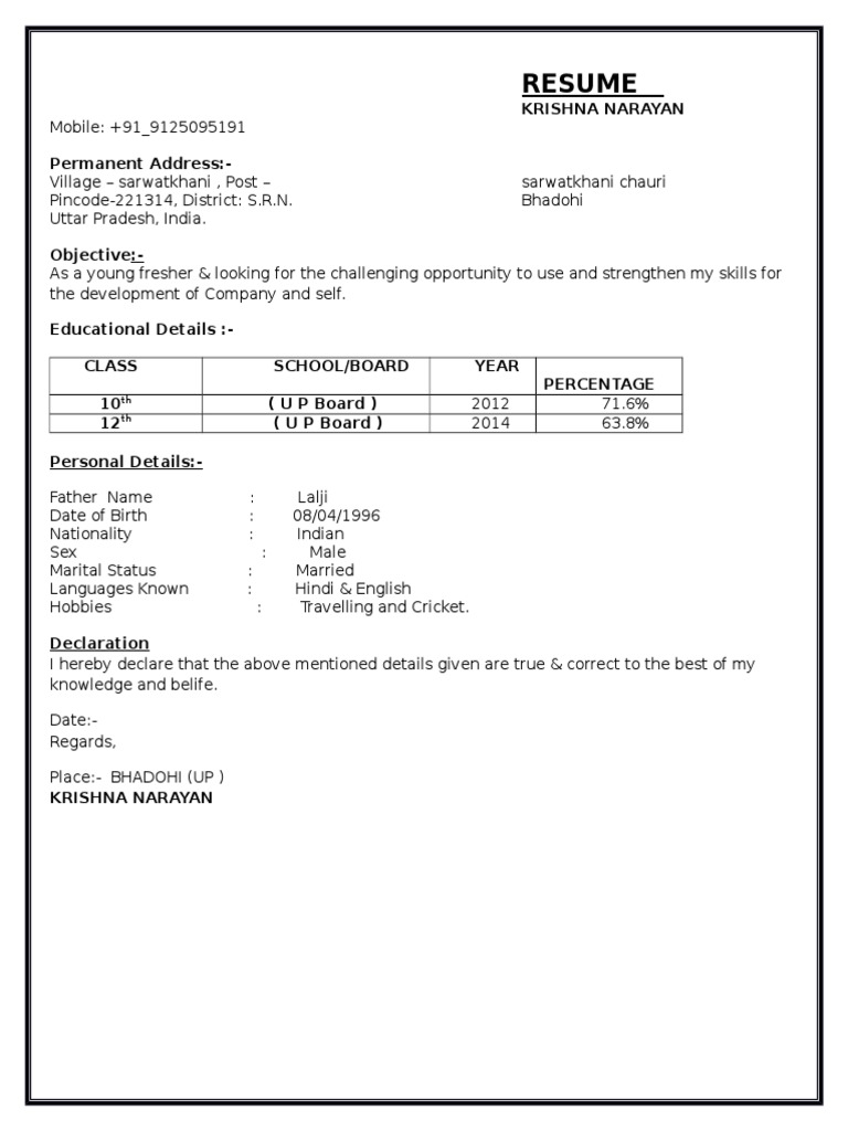 Krishna CV | PDF | Career & Growth | Wellness
