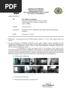 Camp Defense Plan | PDF | Battles | Conflicts