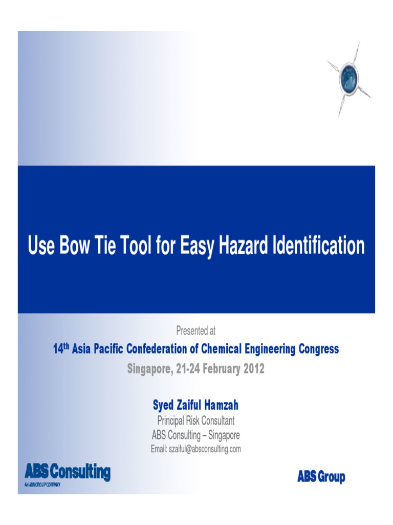 Bow Tie Method - Hazard PDF | PDF | Risk Management | Risk