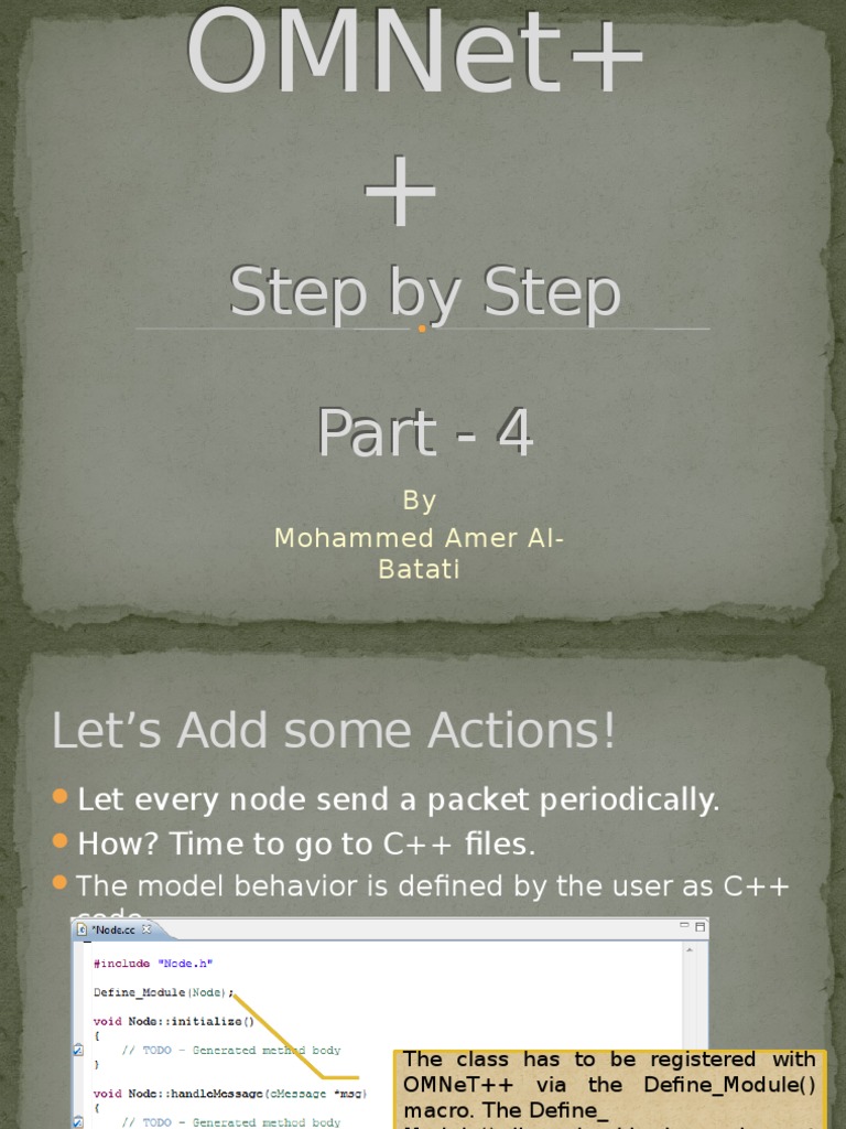 Step by Step Part - 4 | PDF | C++ | Network Packet