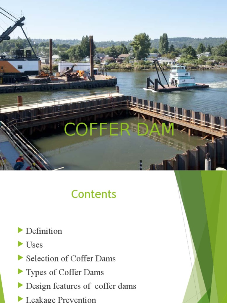 Cofferdam Conversion Gate01 | Deep Foundation | Dam