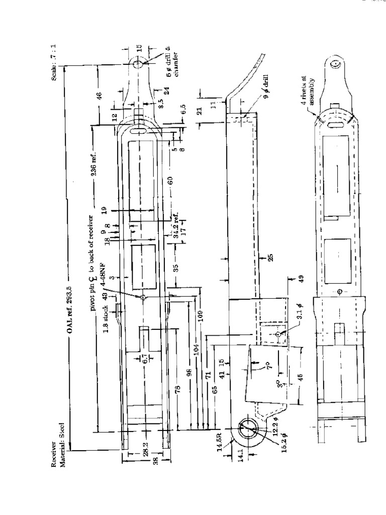 Blueprints-Ppsh41 Assault Rifle | PDF
