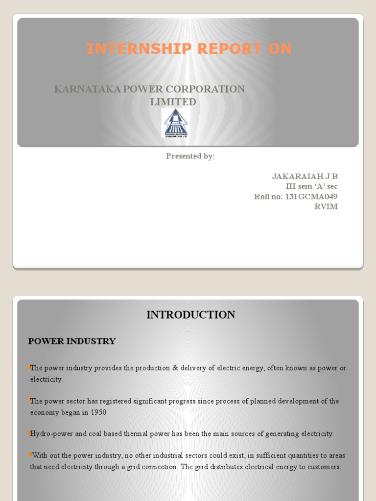 On KPCL | PDF | Power Station | Hydroelectricity