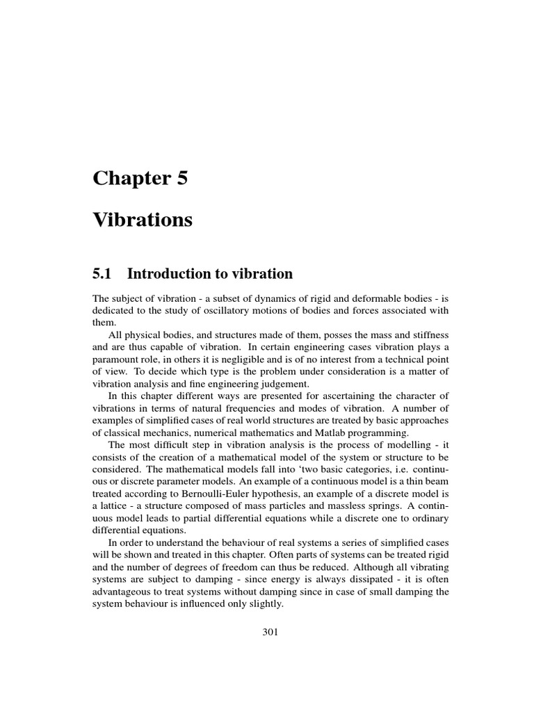Vibrations Part One | Download Free PDF | Eigenvalues And Eigenvectors ...