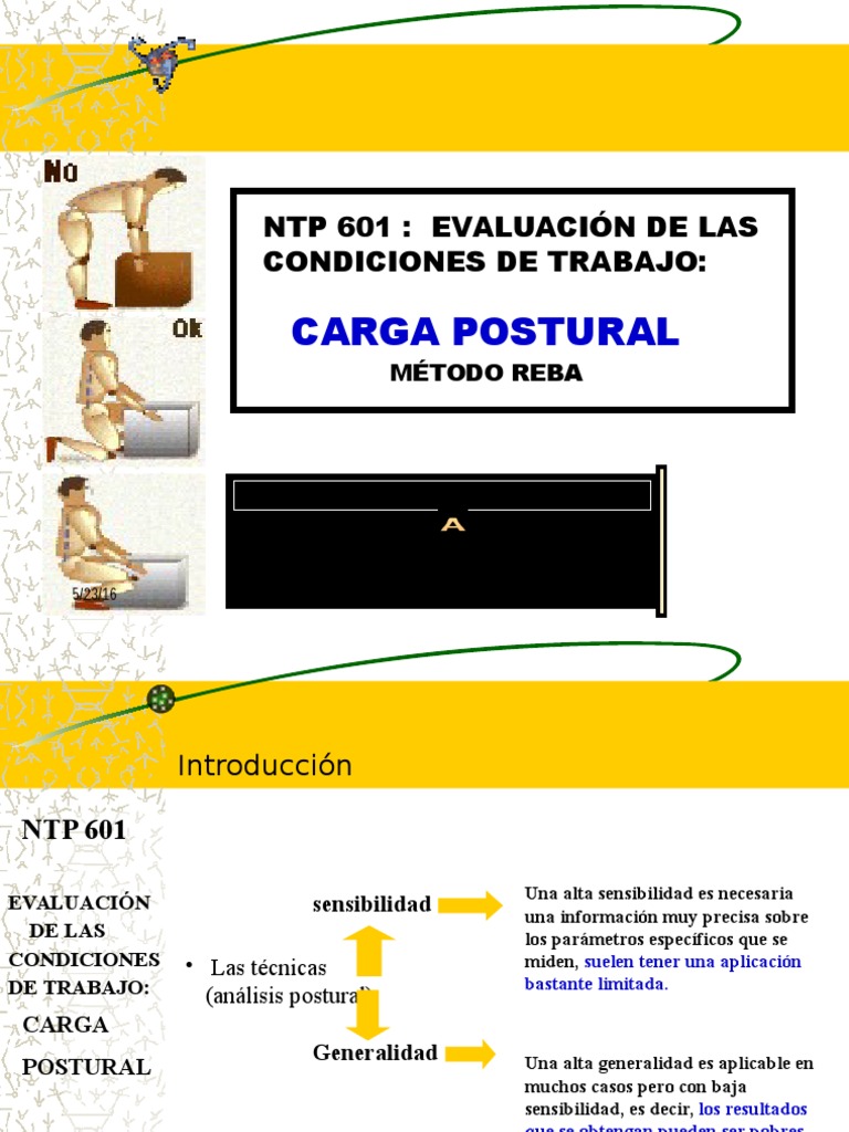 Sesion 8 El Metodo Reba | Factores humanos y ergonomía | Bienestar