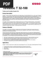 Mobil Teresso 68 | PDF | Motor Oil | Exxon Mobil