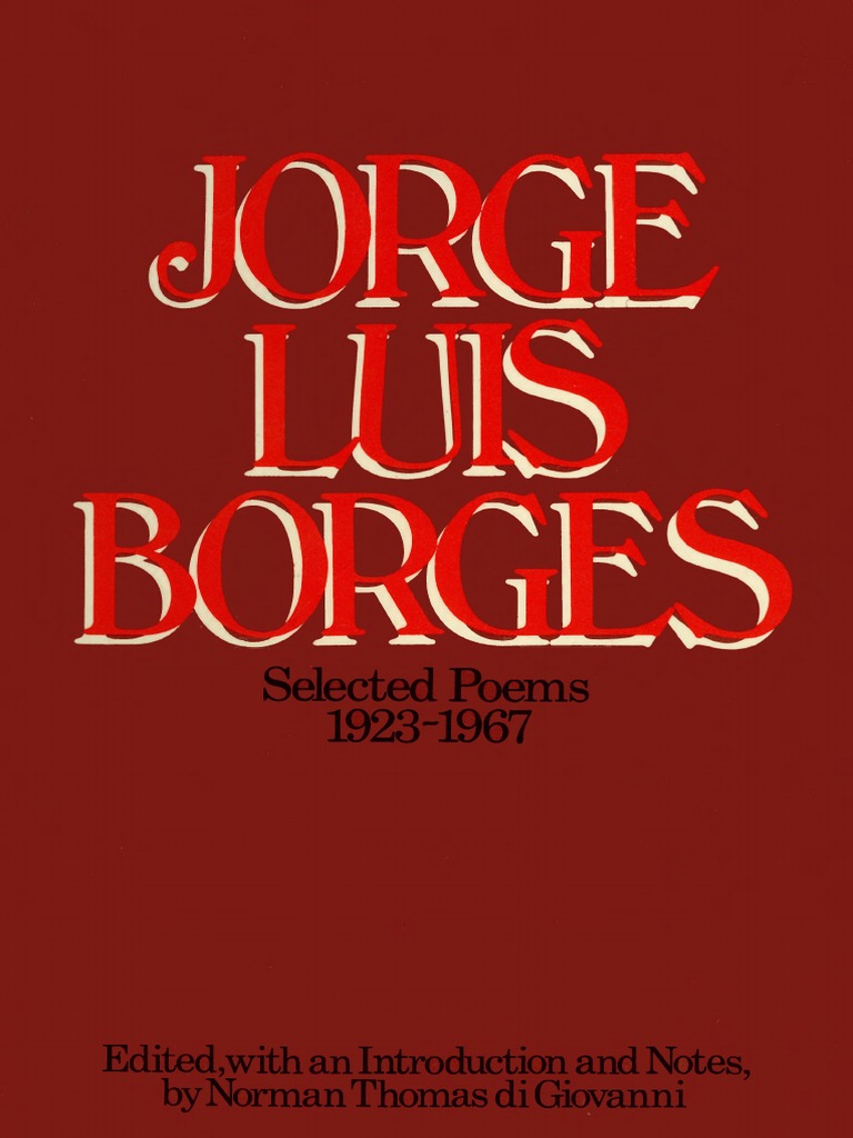 Borges Selected Poems | PDF