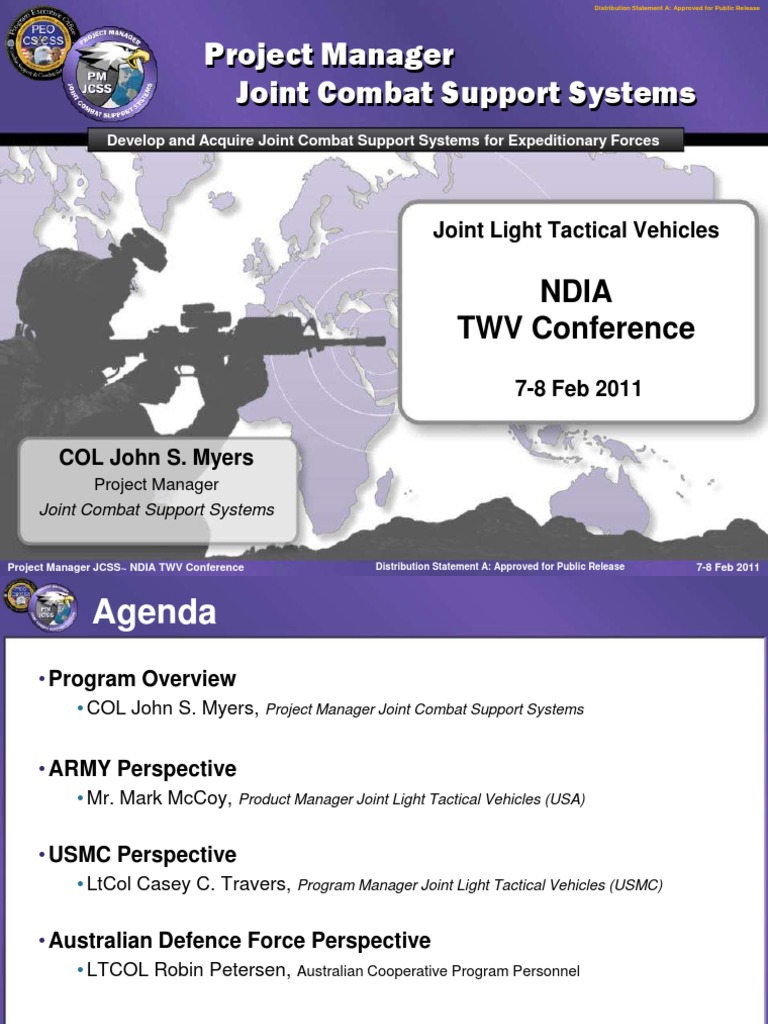 JLTV Program Overview & Updates | PDF | Humvee | Vehicles