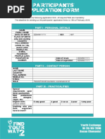 National Youth Development Council Form | PDF | Business