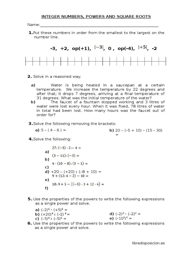 174 - Integers and Powers | PDF | Arithmetic | Discrete Mathematics
