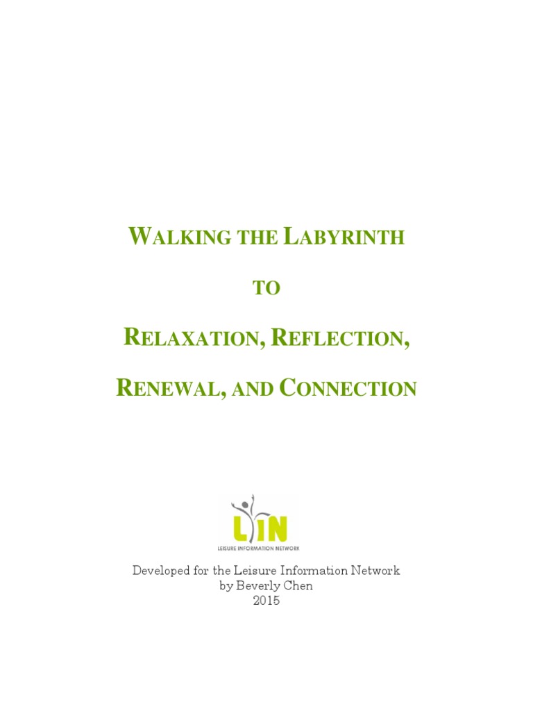 Walking Labyrinths for Relaxation and Reflection | PDF | Labyrinth ...