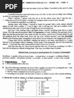 Sujet Et Corrige Anglais Bfem Blanc 2020 Sénégal | PDF