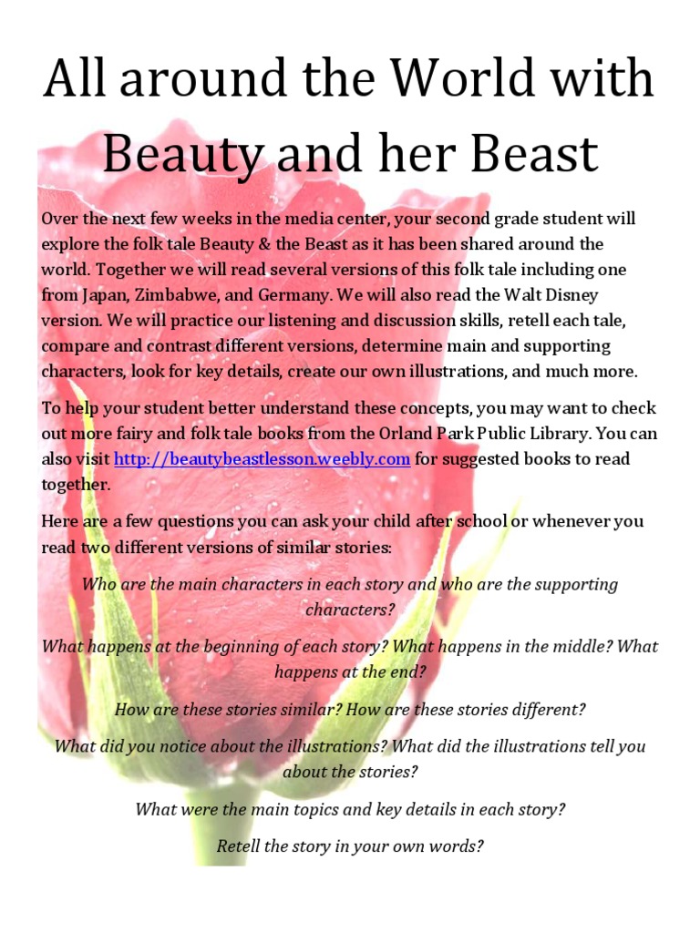 Second Grade Folk Tale Exploration | PDF | Fairy Tales | Traditional ...